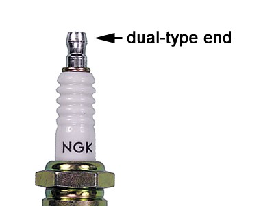 NGK Spark Plug (Suzuki PN 09482-00427) NGK Stock Number 6962, PN BKR6E ...