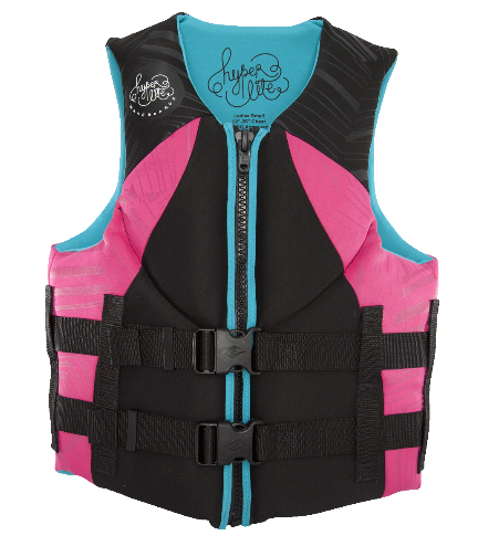 Hyperlite WOMEN'S INDY CGA PINK Life Vest - Women's Life Vests - Life ...