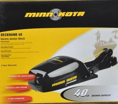 Minn Kota Deckhand 40 Anchor Winch - Accessories and Hardware - Mooring ...