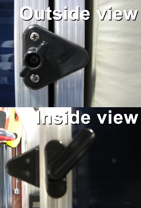 Pontoon Boat Part - Gate Latch Type 2 - Gate latches & Hardware ...